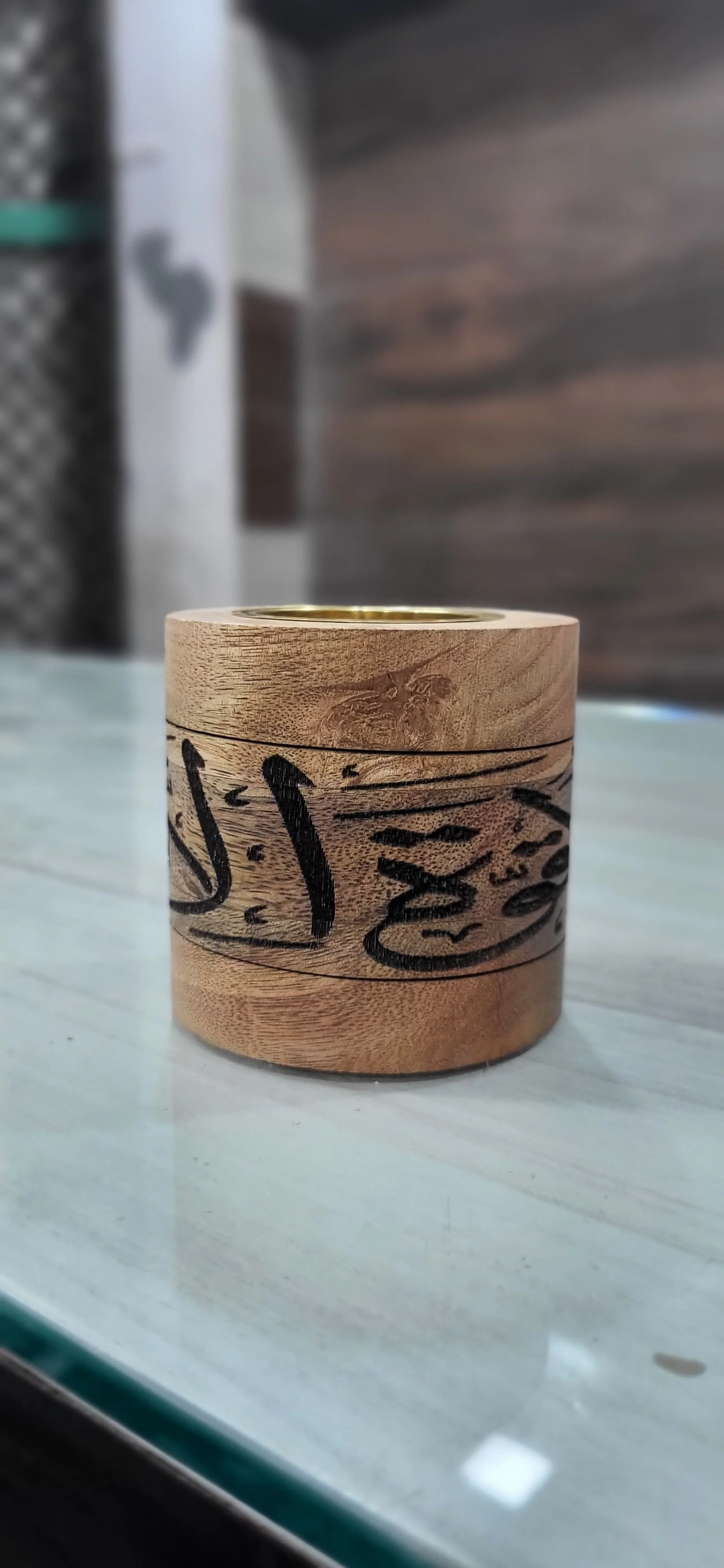 Handmade Traditional Arabic Oud Incense Burner Wooden Mubkhar for ...