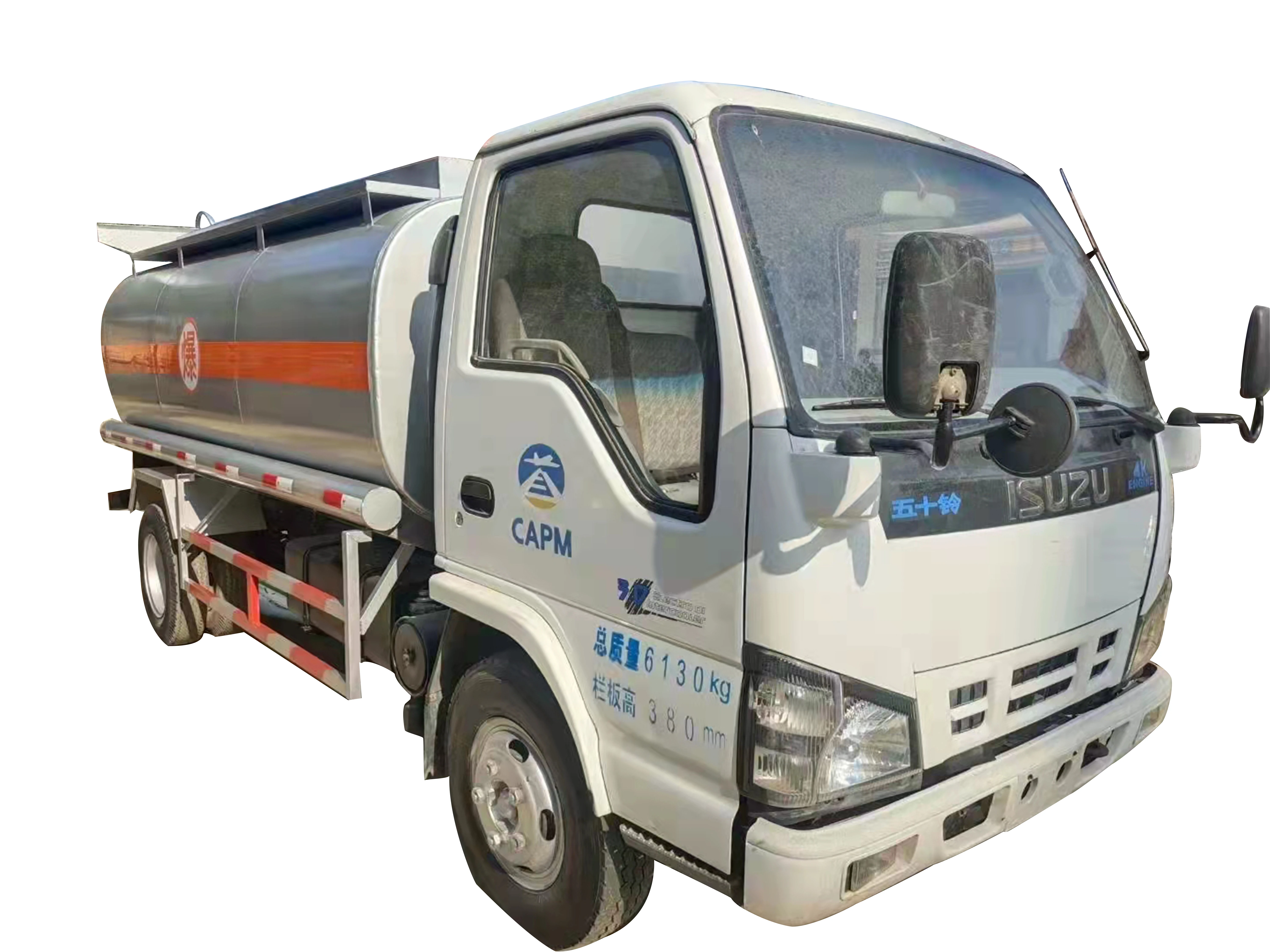 2024 Isuzu Tanker Truck Chassis With 8000 Liter Refuel Tank 4x2 Drive 6 ...
