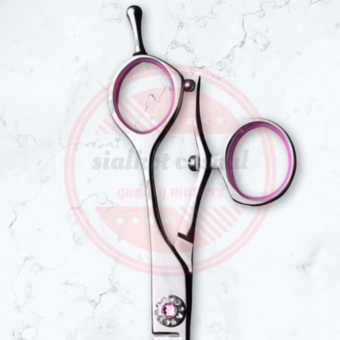 Stainless Steel Swivel Handle Razor Blade Scissor\Professional Hair ...