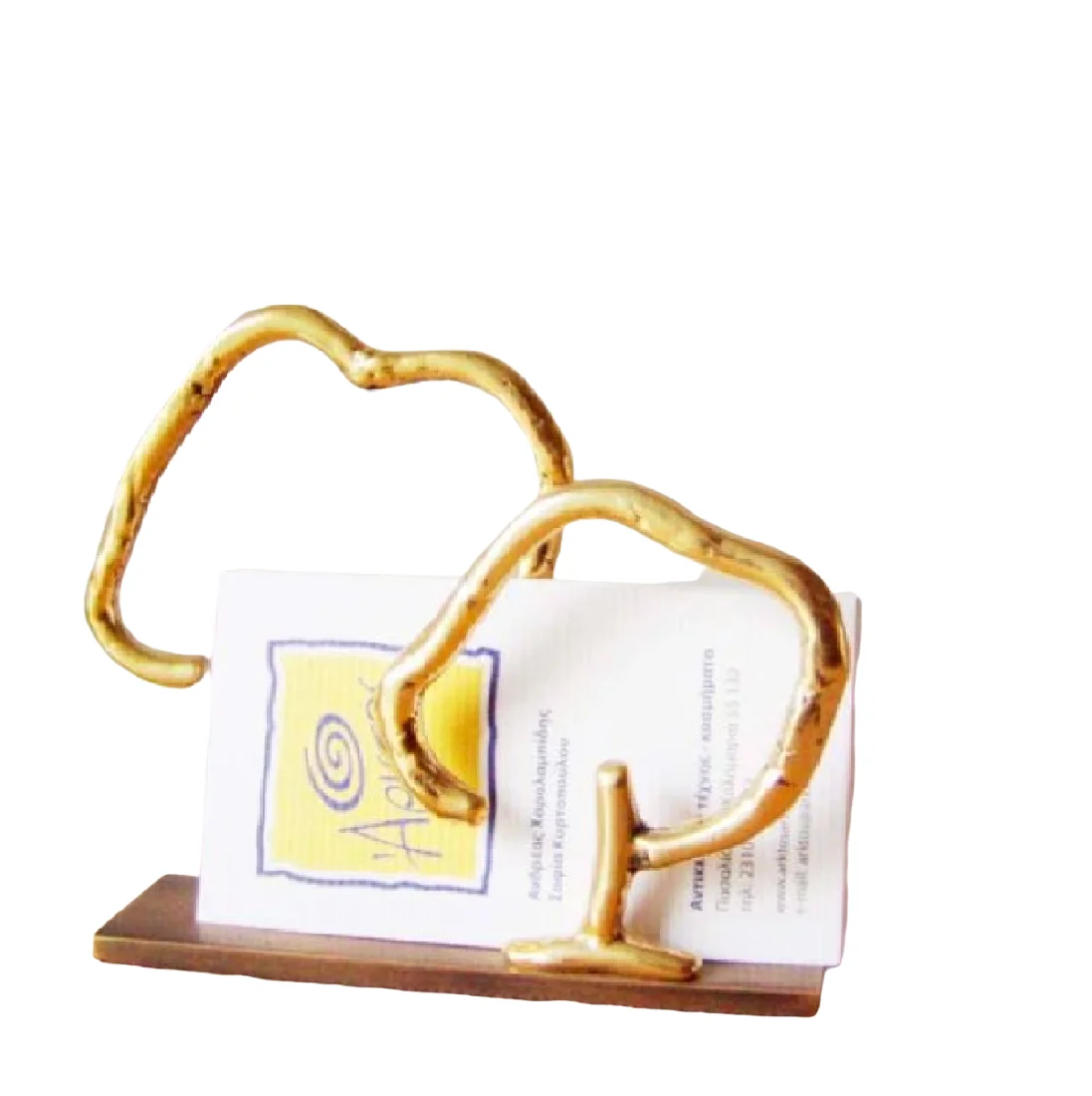 Wedding And Office Gold And Silver Card Holder Diamond Design Card ...