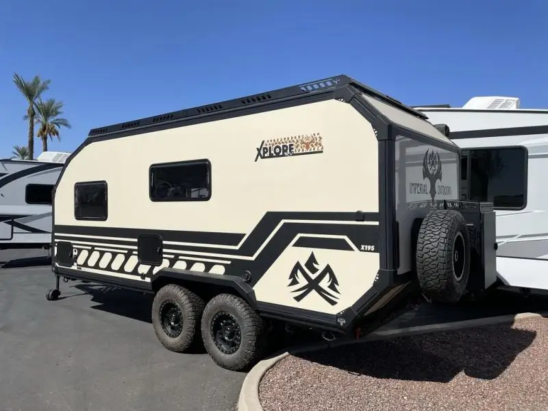 Camper Trailer - off Road Mobile House Travel Trailer