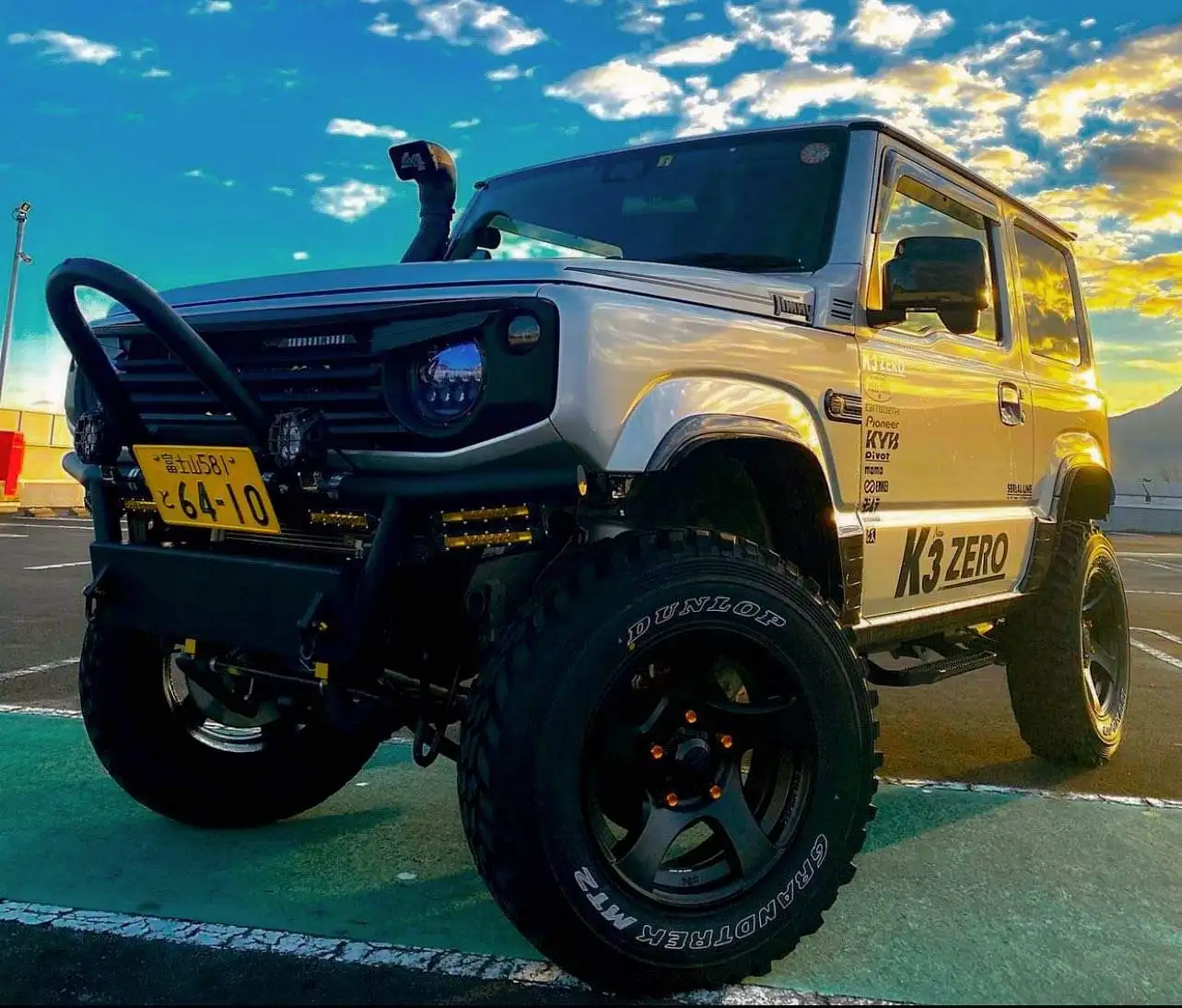 Steel Front Bumper U for Suzuki Jimny JB64 JB74 2024-2020