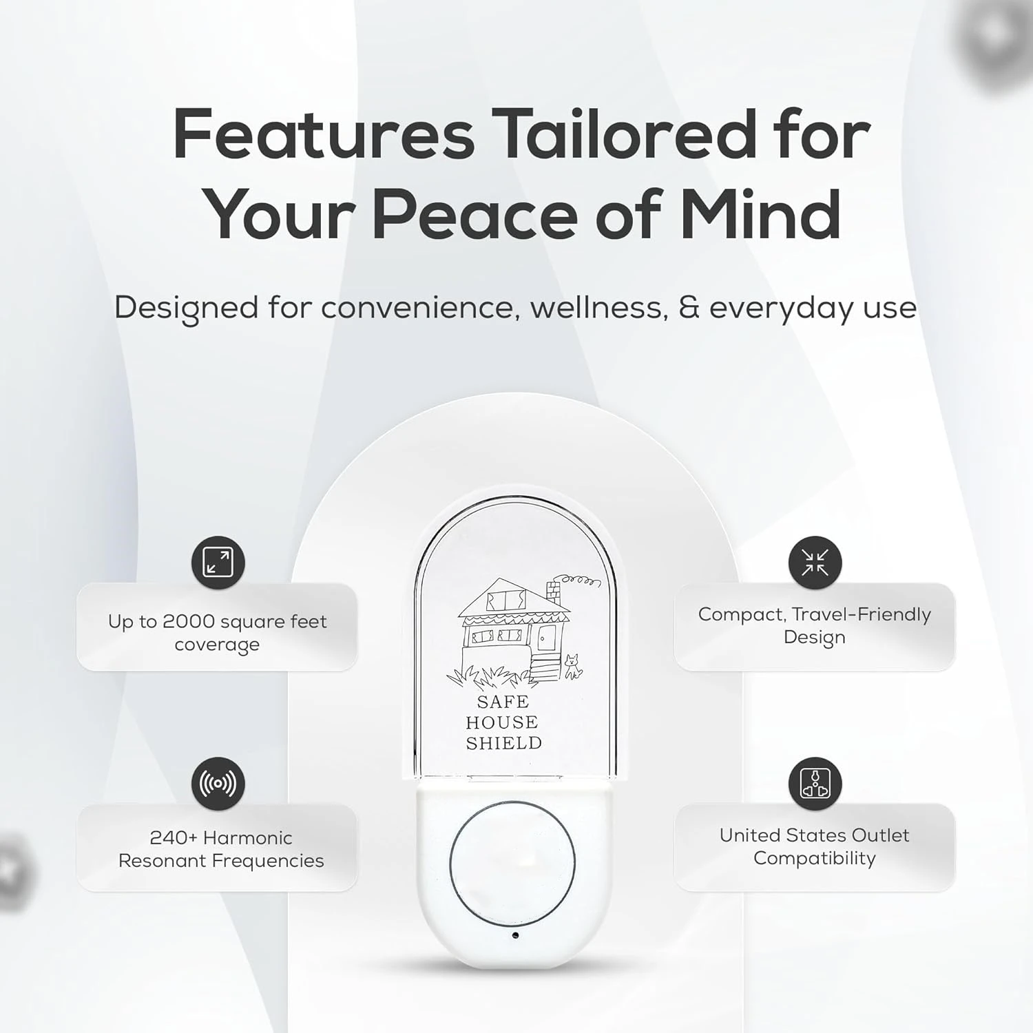 Household Electromagnetic Protector EMF House Shield Plastic ...