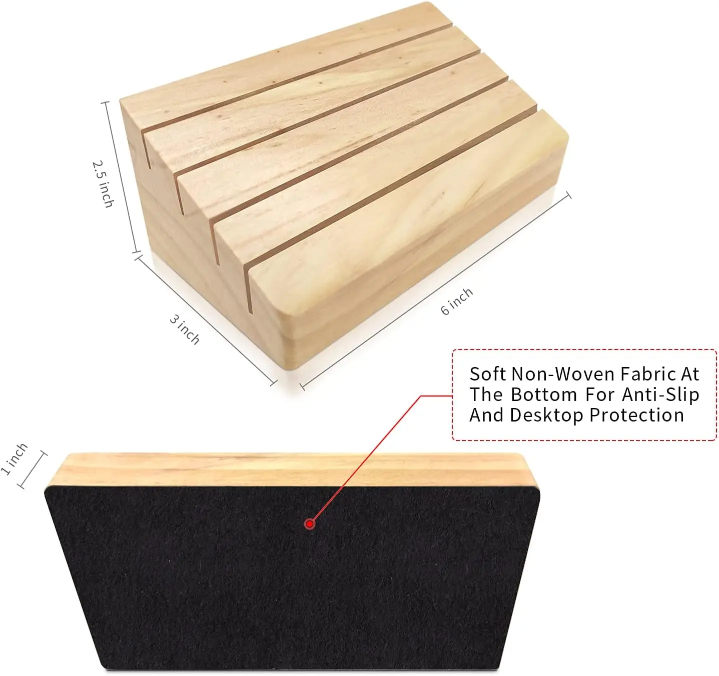 4 Pieces Of Wooden Playing Card Holder Game Card Storage Tray Holder ...