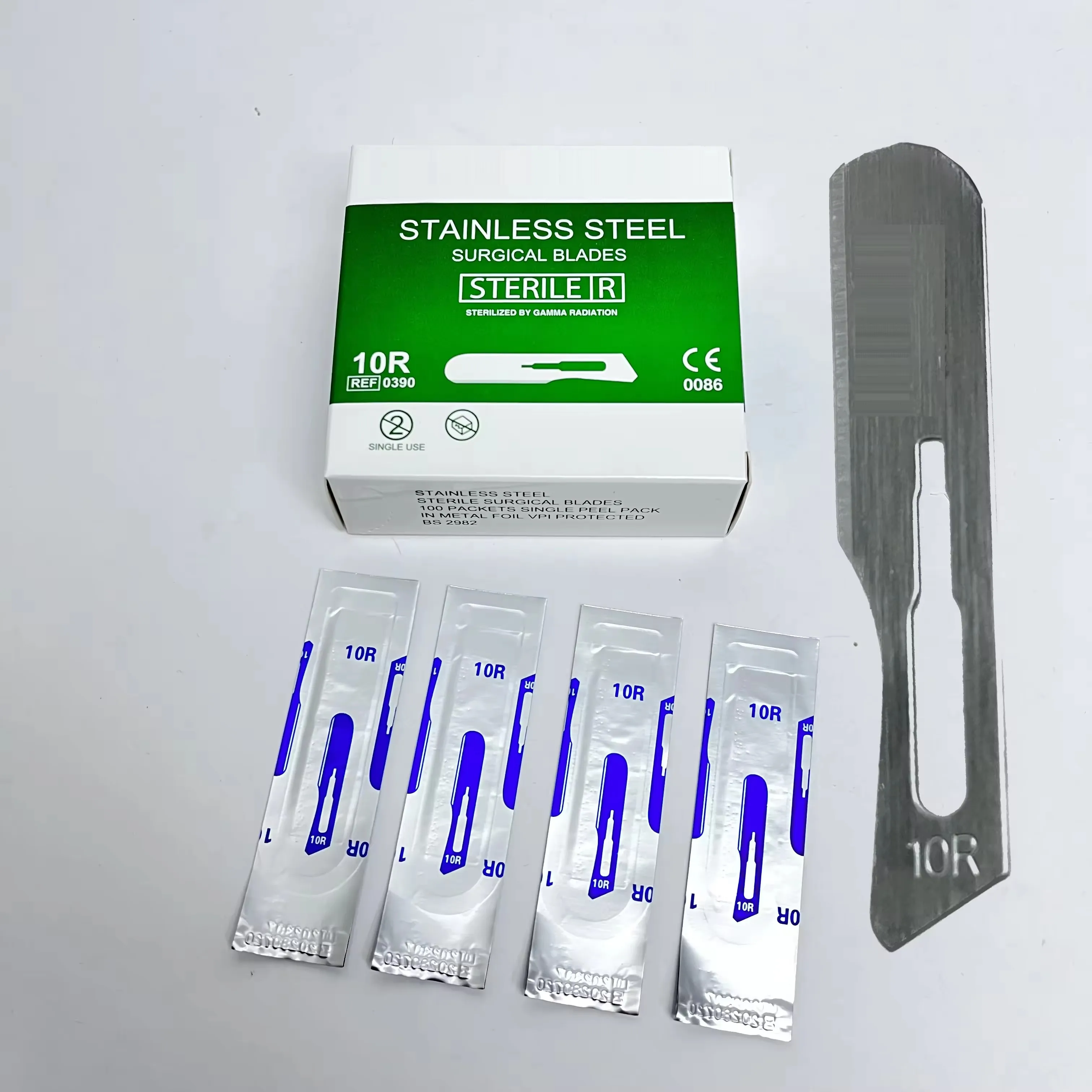 10r Blades Sterile Surgical Blade - Buy 10r Surgical Blade Product on ...