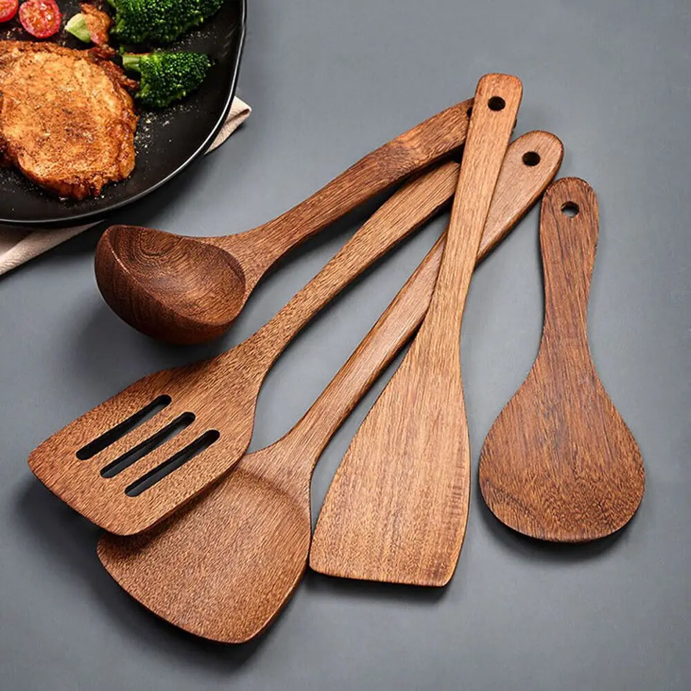 Premium Eco Wooden Spatula Set | Handmade | Bulk Factory Supply ...