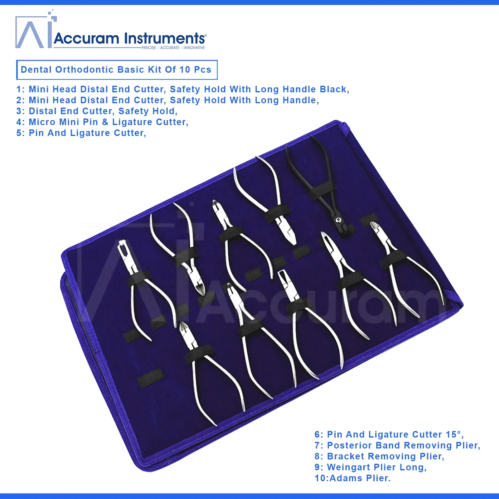Nance Loop Forming Plier - Precision Orthodontic Tool