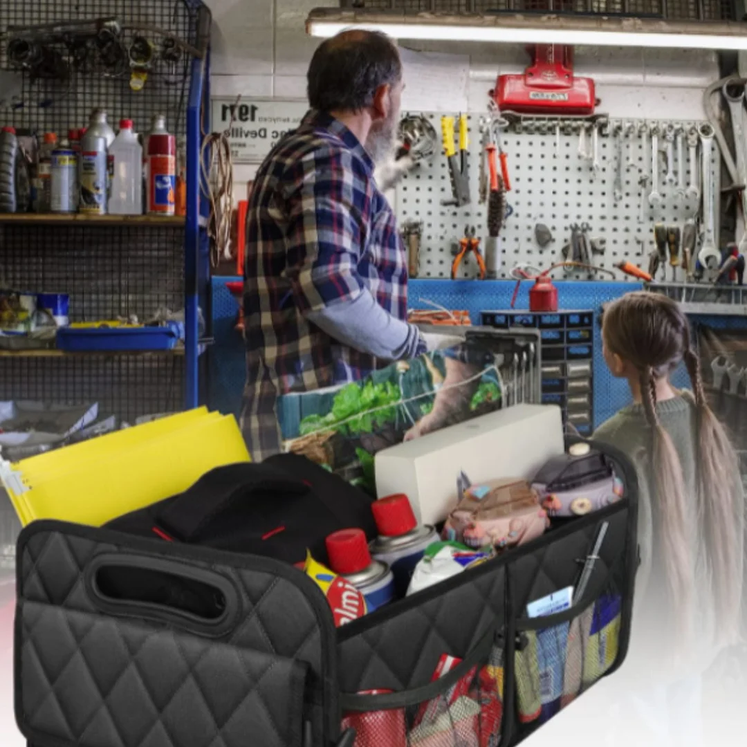 Car Trunk Organizer For Suv,Car Organizers And Storage With 6 Big ...