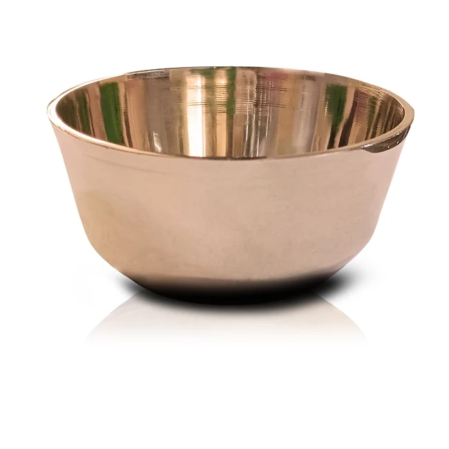 Pure Source India Handmade Bronze Kansa Bowl Metal Serving Bowl for ...