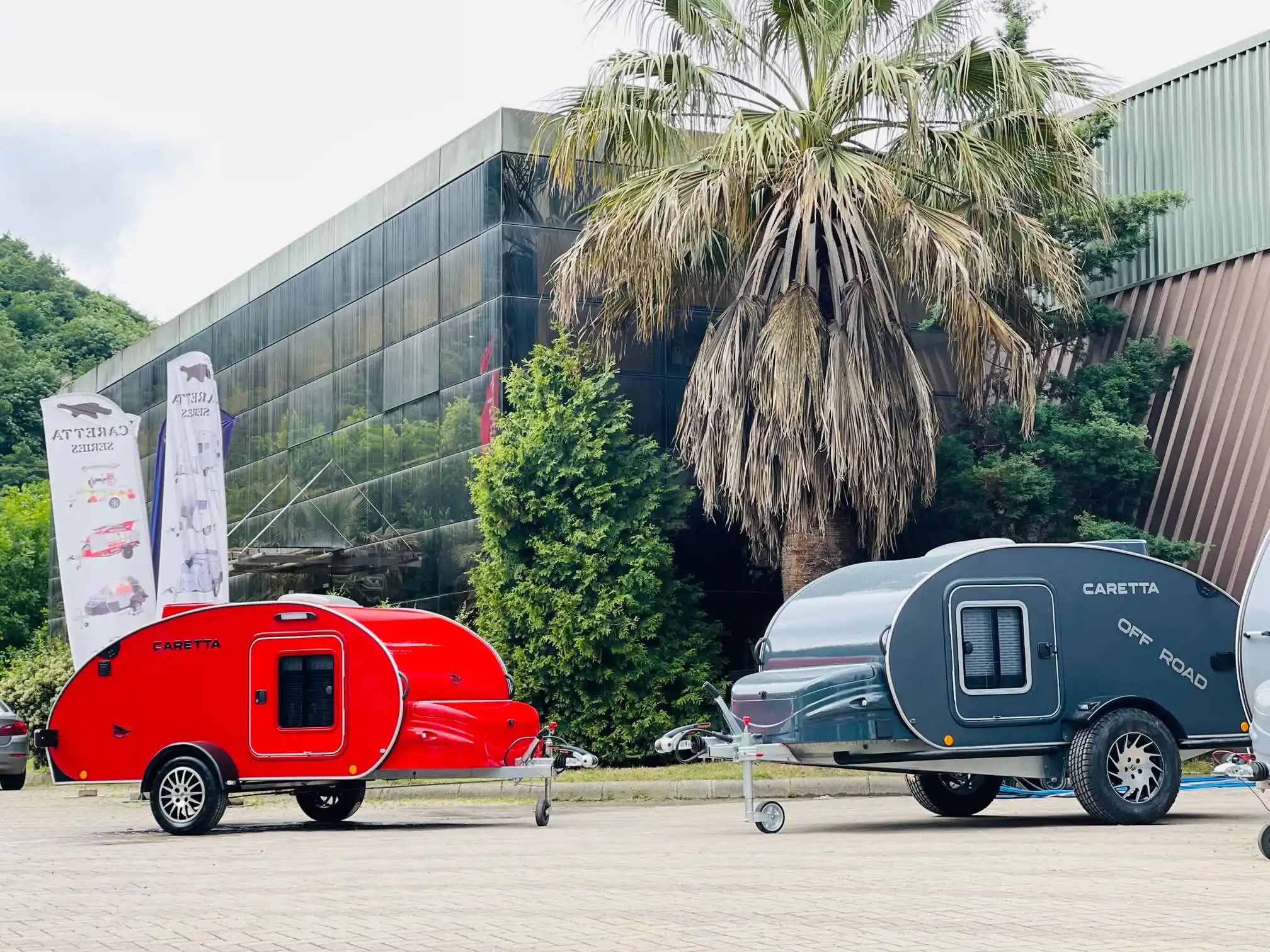 Caretta 1500 Teardrop Trailers Camper Caravan Rot Spezial Farbe Eu ...