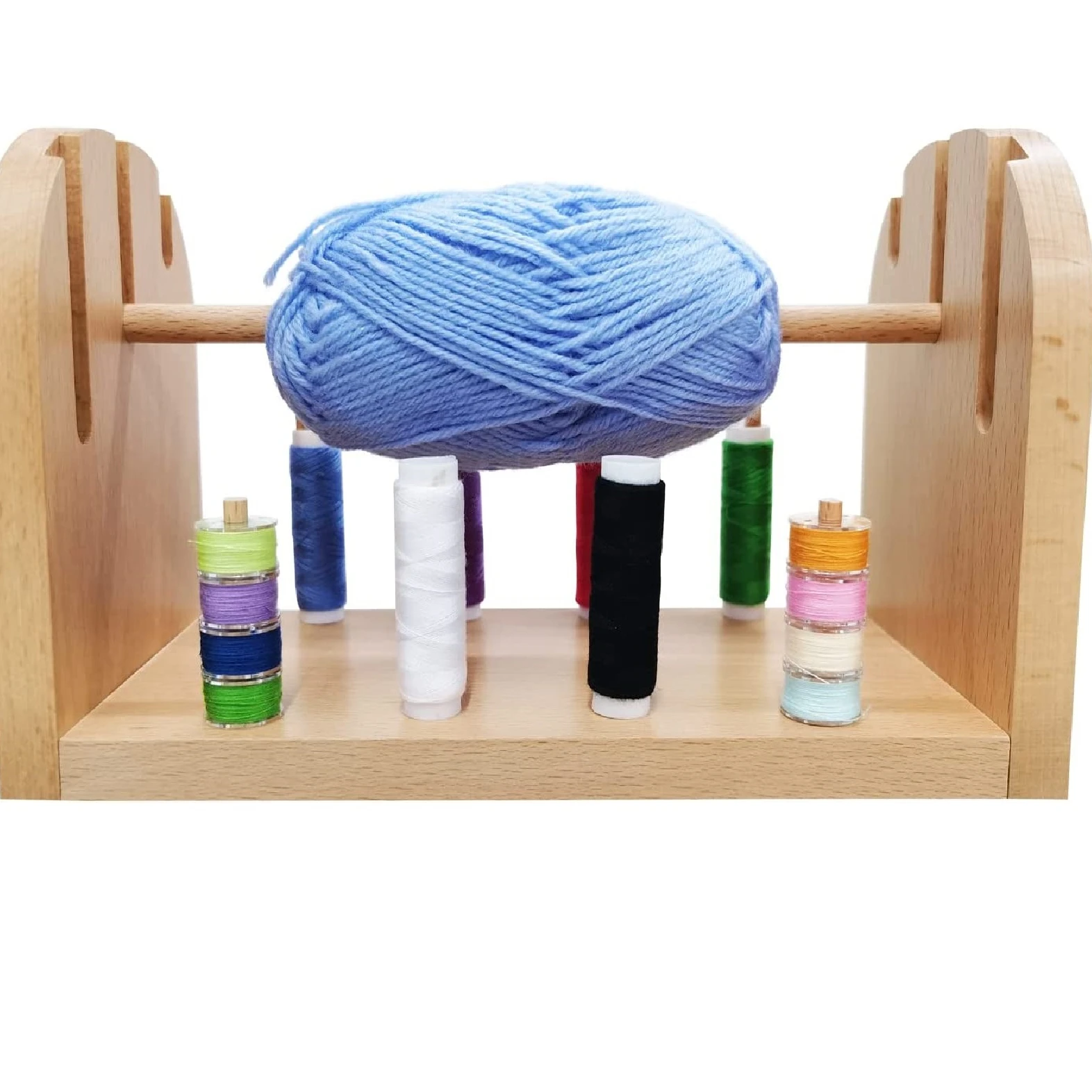 Wooden Yarn Holder For Crocheting,Yarn Holder Dispenser For Crocheting ...