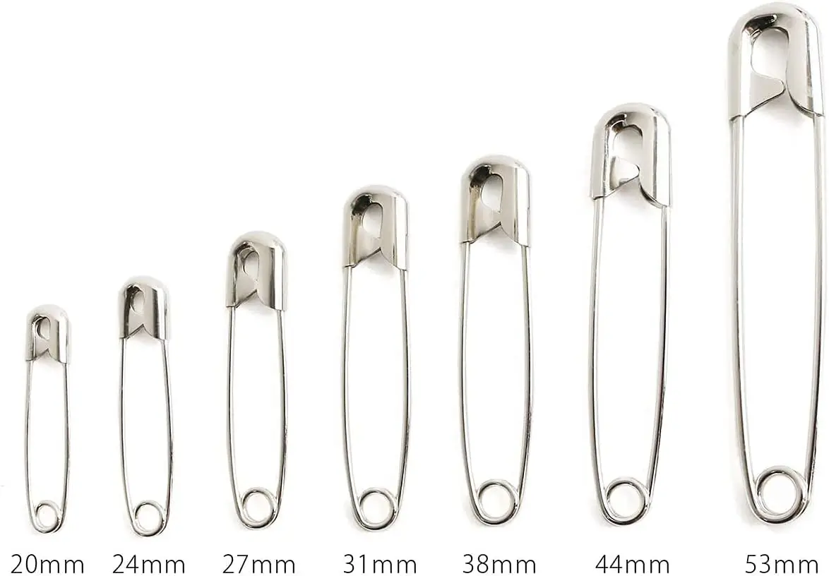 Durable Safety Pins - Versatile for Clothing & Crafts