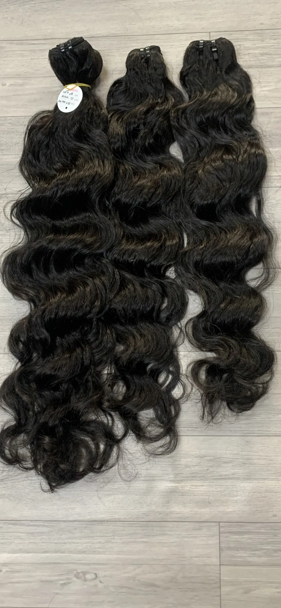 Vietnamese Human Raw Hair Wave And Curly Hair Double Drawn Wave And ...