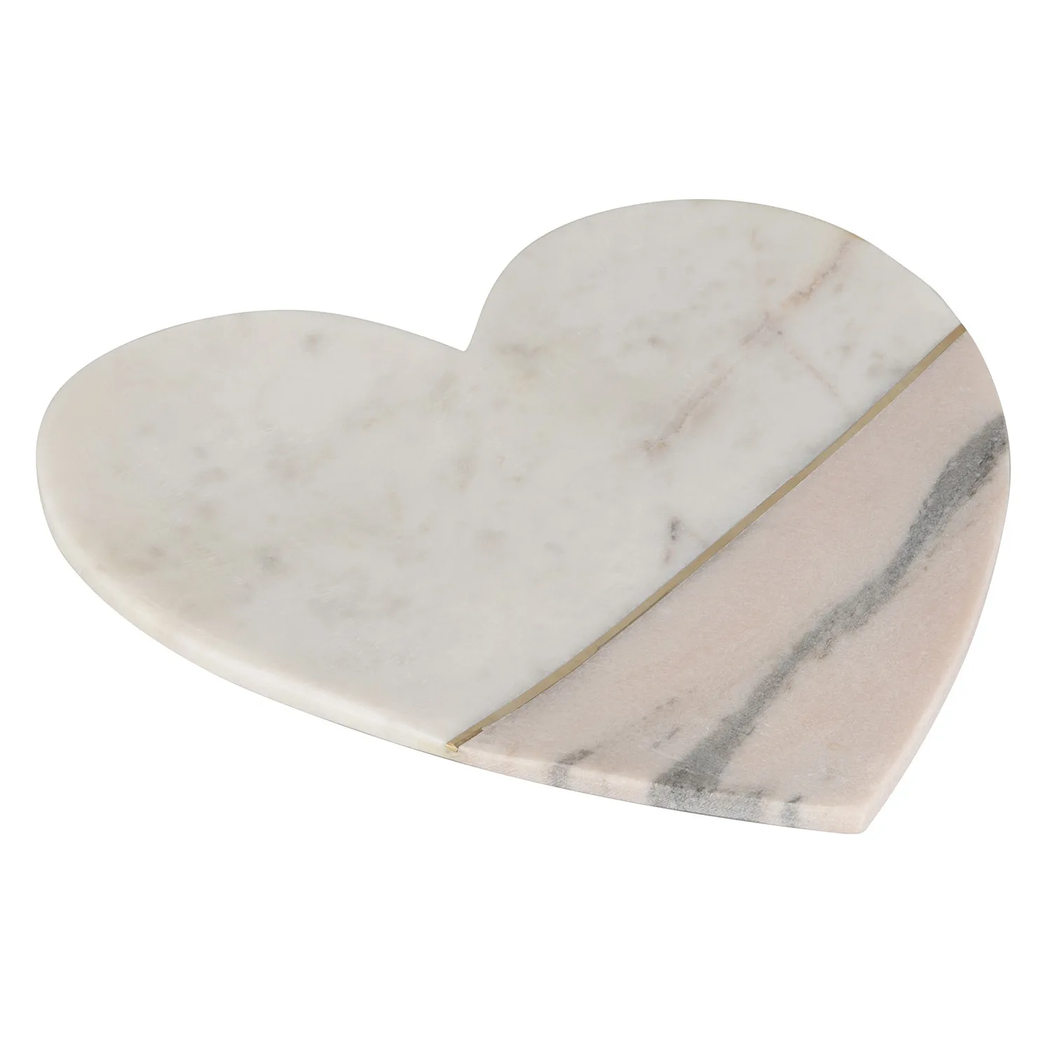 Heart Shape Marble Cutting Board - Perfect for Cheese & Chopping