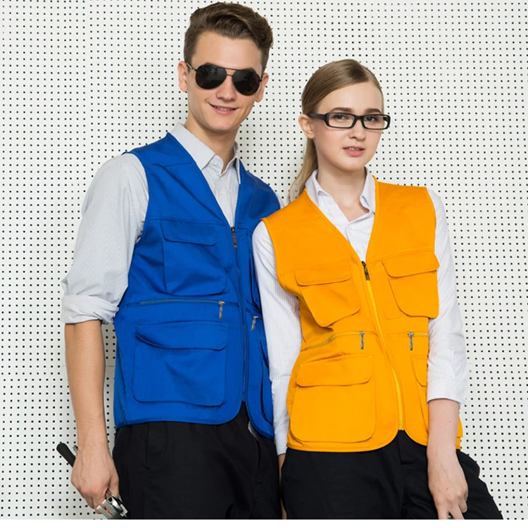 Customized Staff Uniform Classic Waiter Waitress Sleeveless Hotel Bar Restaurant Uniform Coat ...