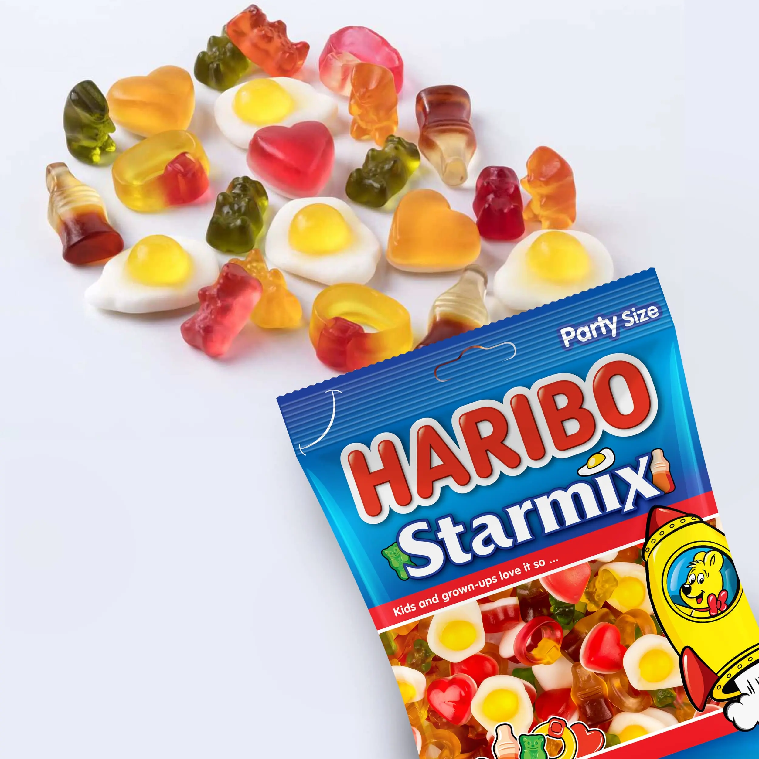 Haribo Starmix Gummi糖果160 Gr X 30所有时间新鲜库存和新日期从土耳其批发 - Buy 棉花糖形状果酱果冻 ...