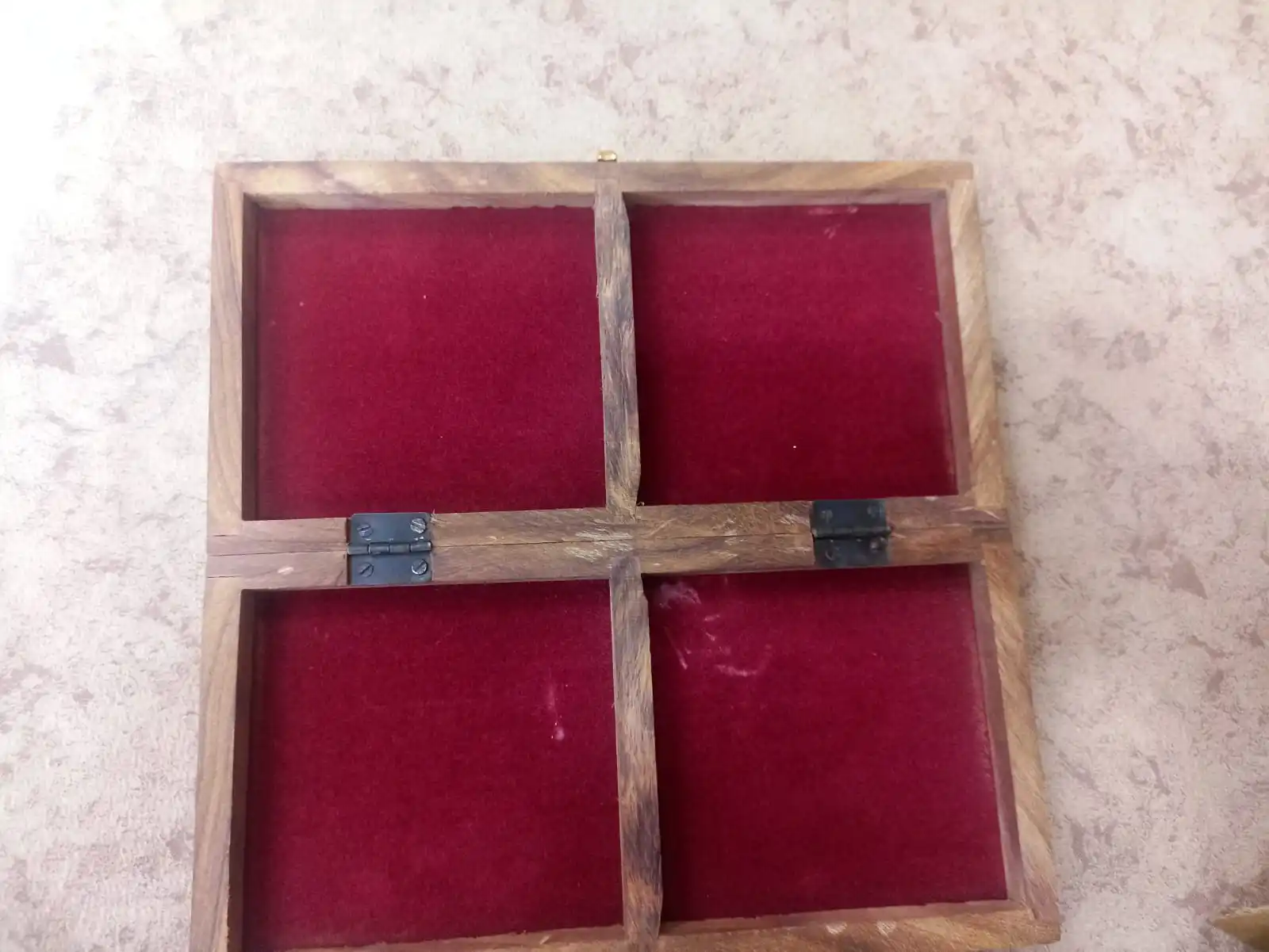 Wooden Chase Board With Box Style Folding Foldable Chess Handmade ...