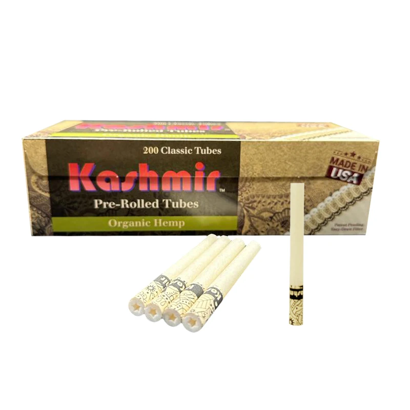 Kashmir Organic Hemp Pre-rolling King Tubes For Smoke For Slow Smooth ...