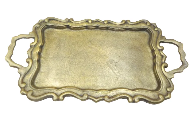 Decorative Metal Serving Tray And Platter For Food Weddings Parties ...