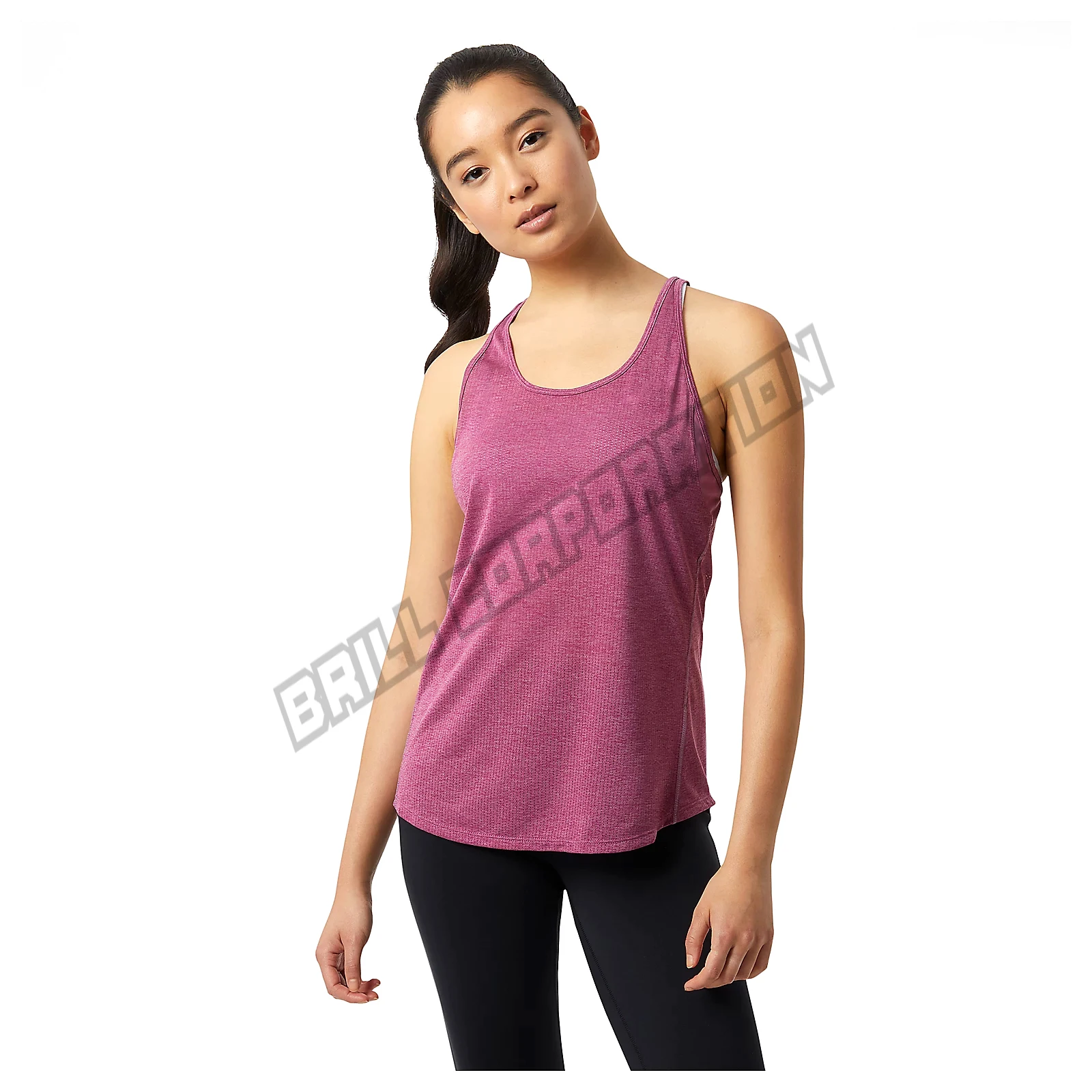 Ladies Singlet Tank Top | Women Adult Girls Fitness Round Collar ...