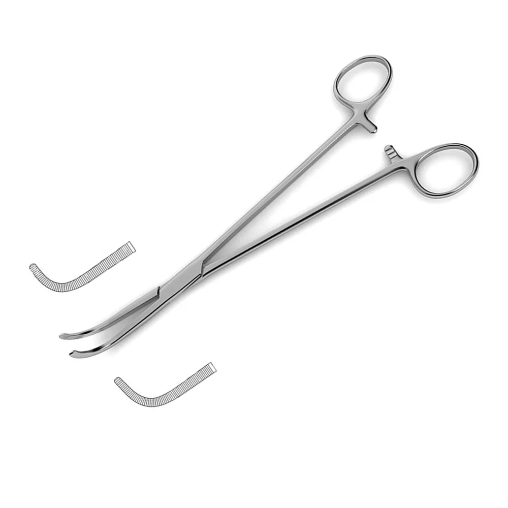 Premium Gray Cystic Duct Forceps Surgical Instrument 23cm Serrated CE ...