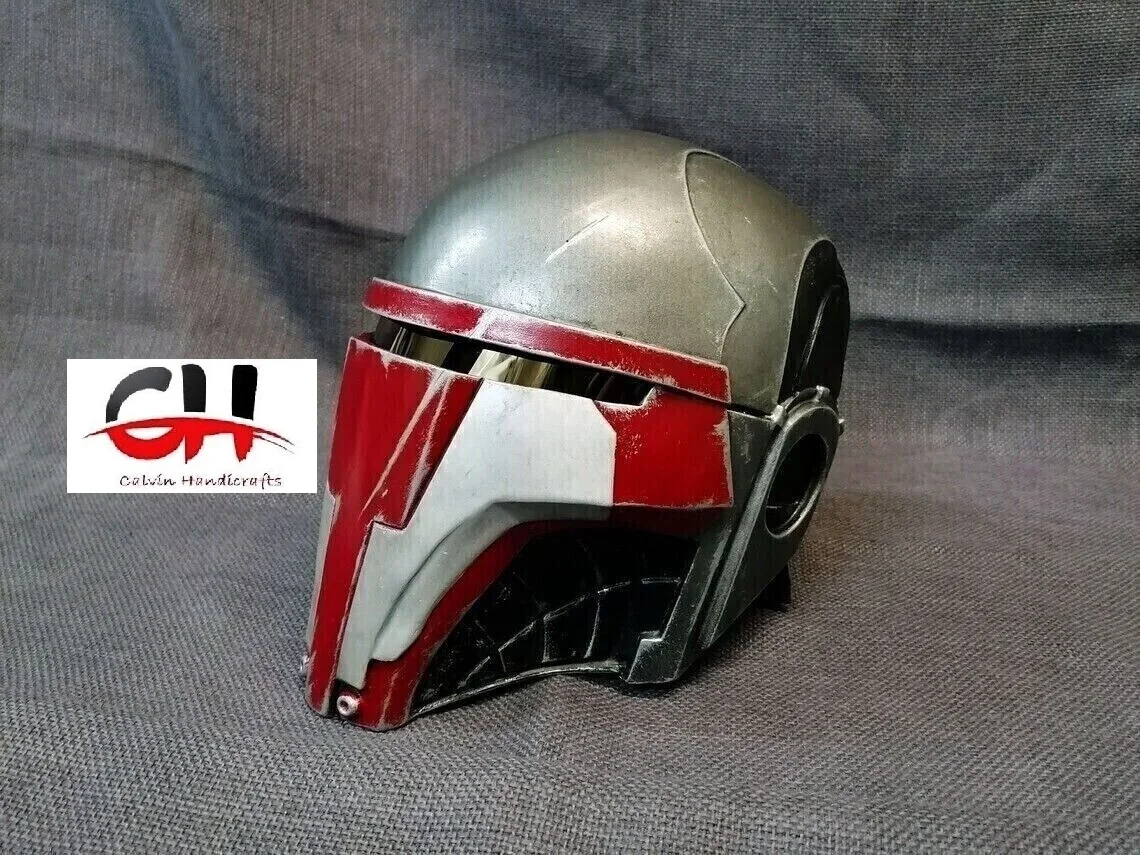 18G Steel Medieval Darth Revan Helmet - Perfect for Role Play
