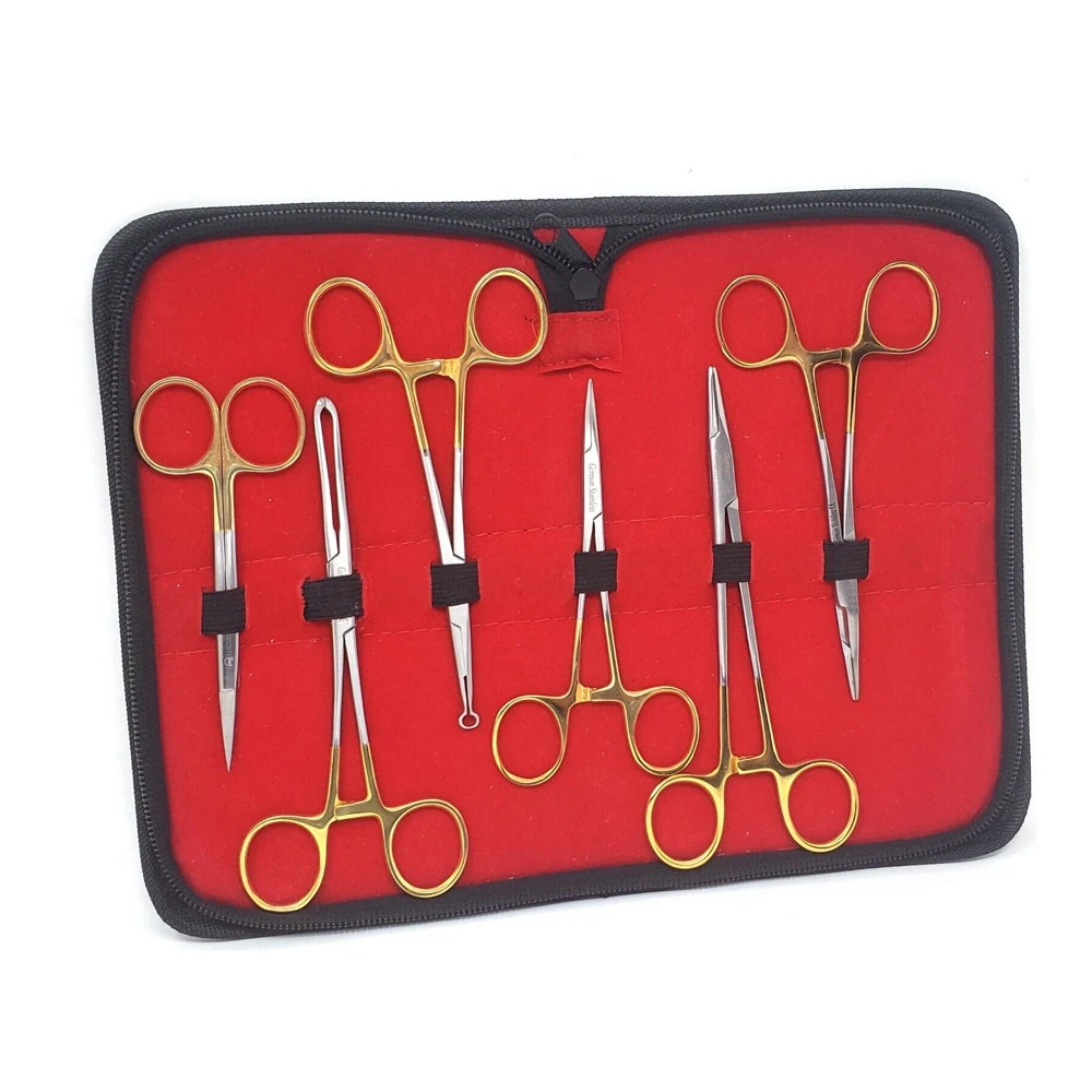 Sutureless Vasectomy Surgery Instruments Set 6 Pcs Surgical Instruments ...