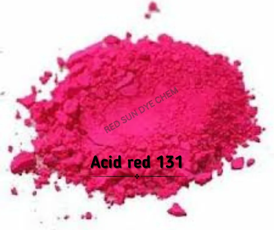 ACID RED 131 RED SUN DYE CHEM Manufacturers and Exporter Dyestuffs ...