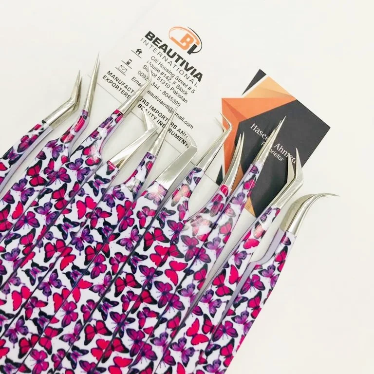 Butterfly Paper Print Hand Tested Sustainable Stainless Steel Eyelash ...