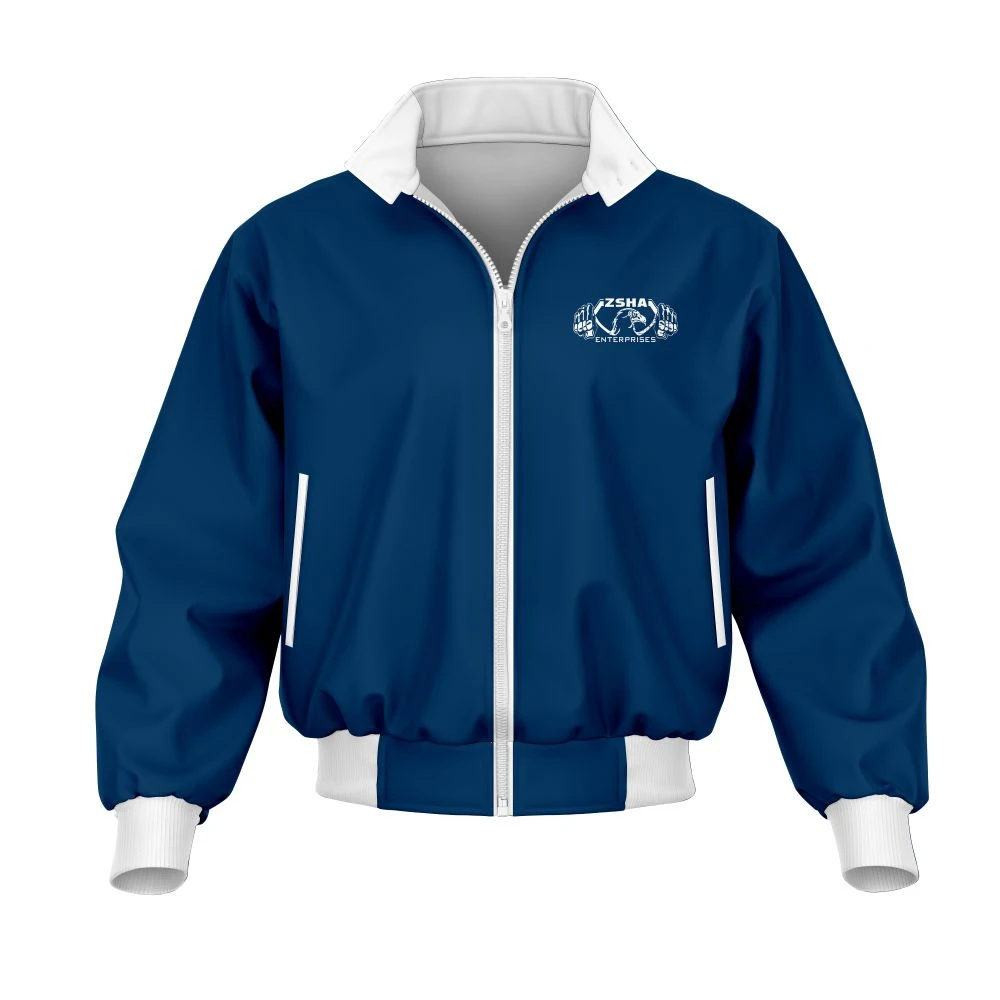 Varsity College Letterman Jacket Customize Logo Embroidery Body Sleeve ...