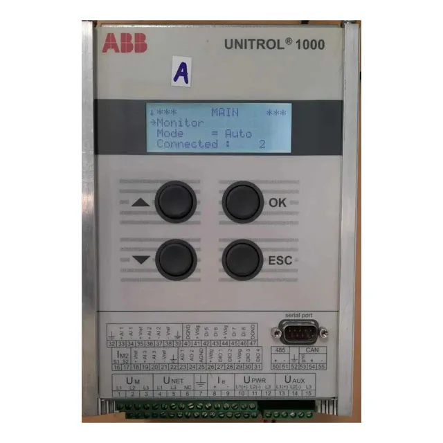 Avr,Unitrol 1000,1010,1020 - Buy Abb Unitrol 1000 Contactors And Contactor Relays Abb Contactor ...