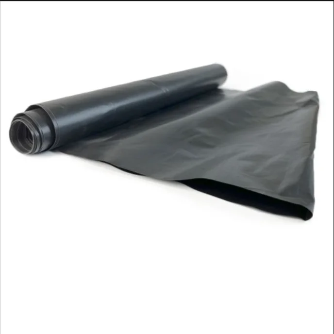 6mil Black Poly Sheeting - 20' X 100' - Moisture Proof Film