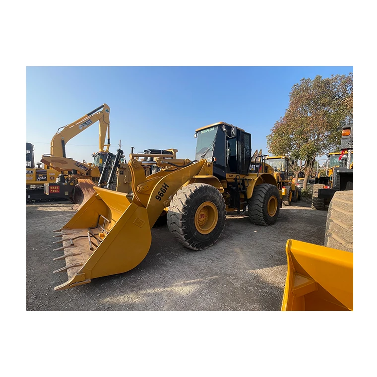 Caterpillar 966h 23 Ton Telescopic Compact Wheel Pay Frontend Loader ...