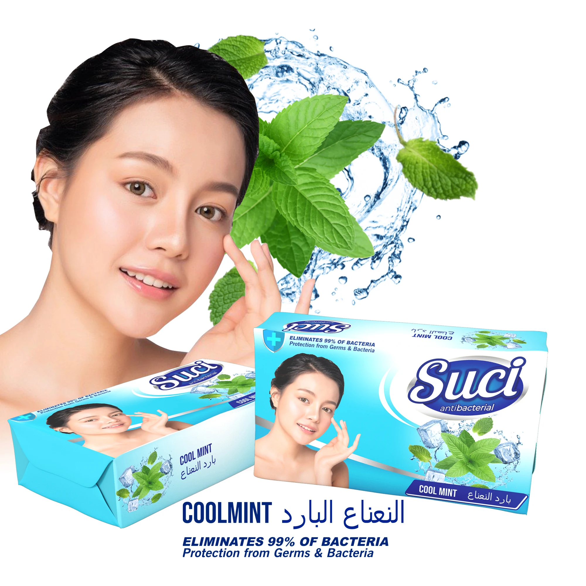 Suci Soap Bar Mint Beauty All Skin With Whitening Product Use For Face ...