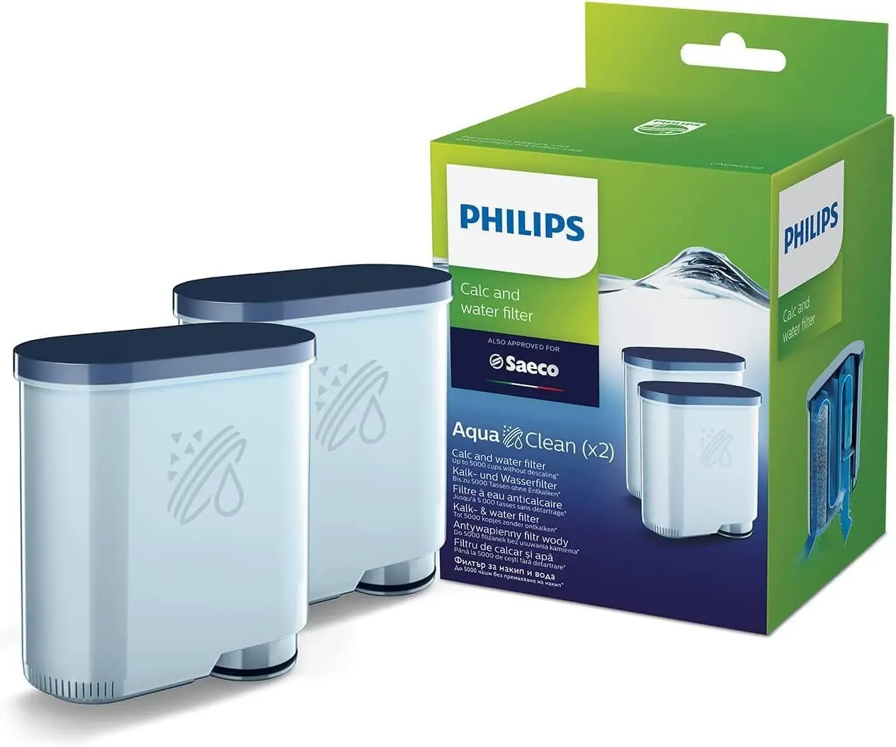 PHILIPS AquaClean Original Calc and Water Filter, No Descaling up to ...
