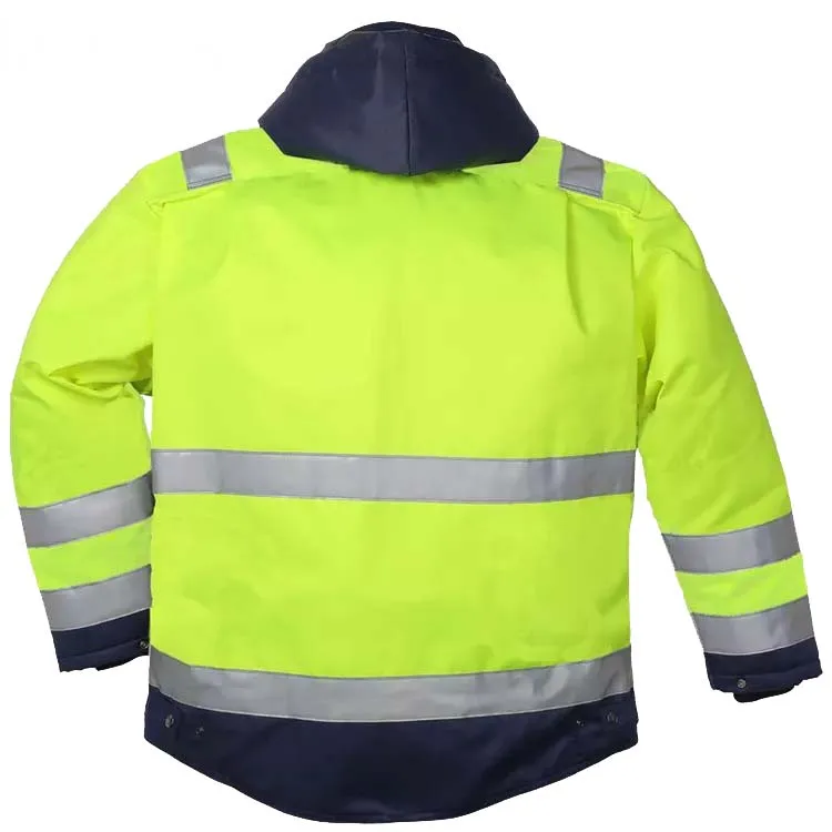 Winter Safety Clothing Outdoor Reflective Tow Color Softshell Winter ...