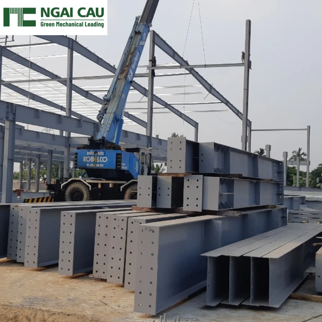 Prefabricated Steel Structure Buildings Steel Components Galvanized ...