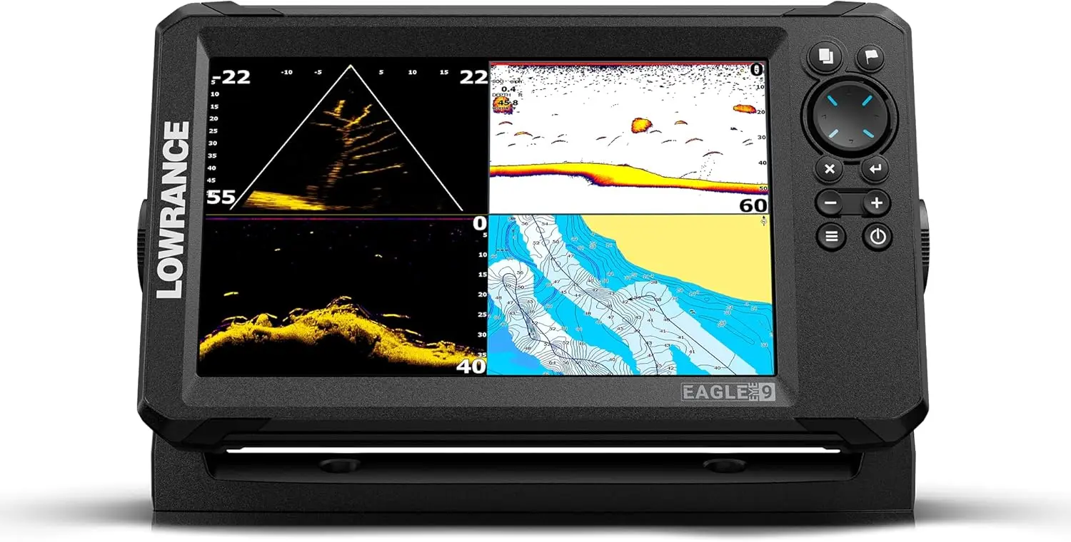 Hot Sales Lowrancee Eagle Eye 9\" Fishfinder with LED Live Sonar Chirp ...