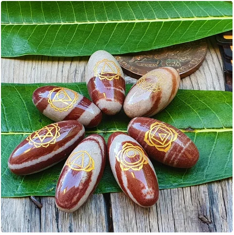 Shiva Crystal Stone - Narmada Shiva Lingam by Alif Crystal