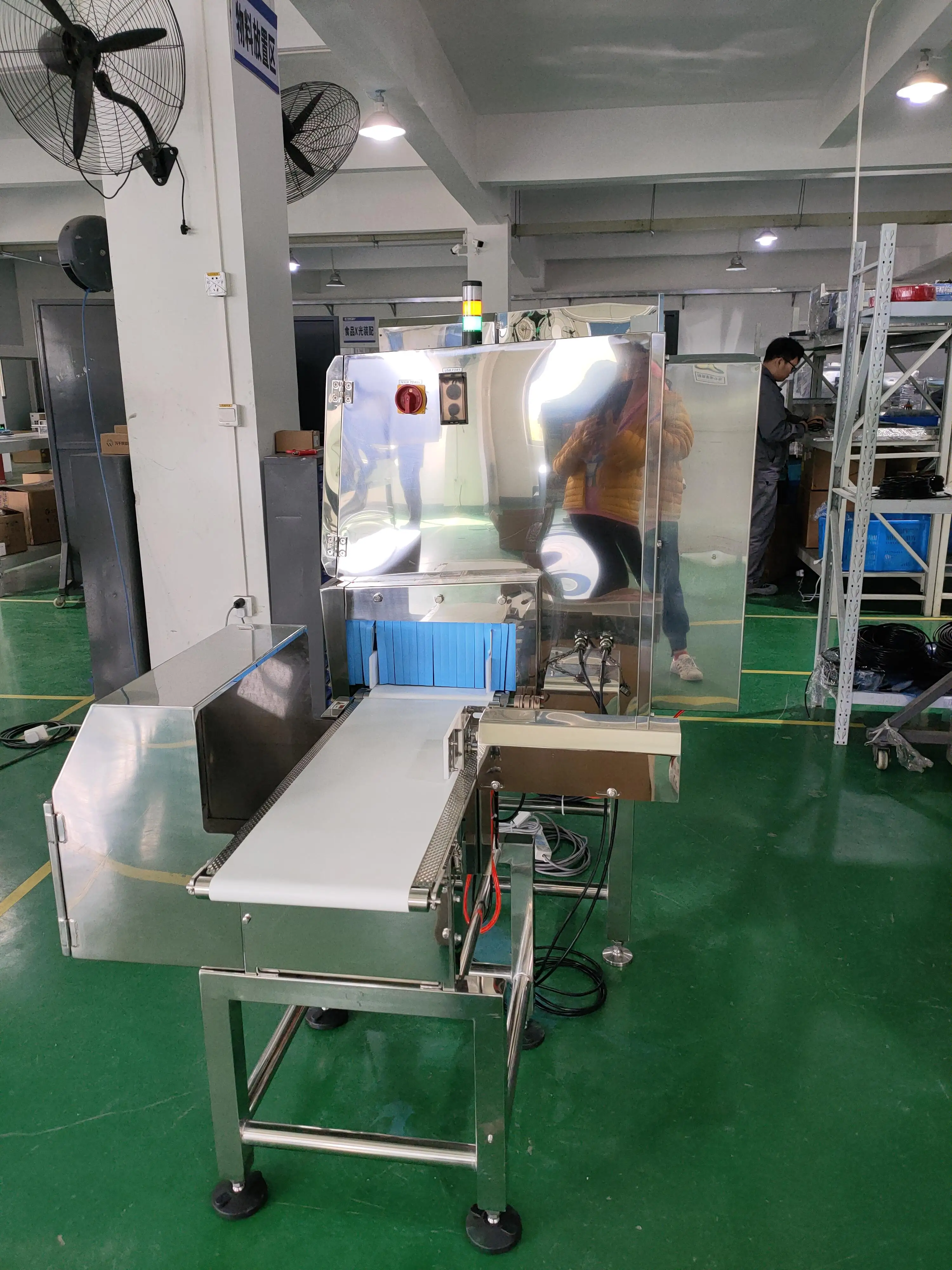 Standard Type X-ray Inspection System For Bulk Product Series Metal ...