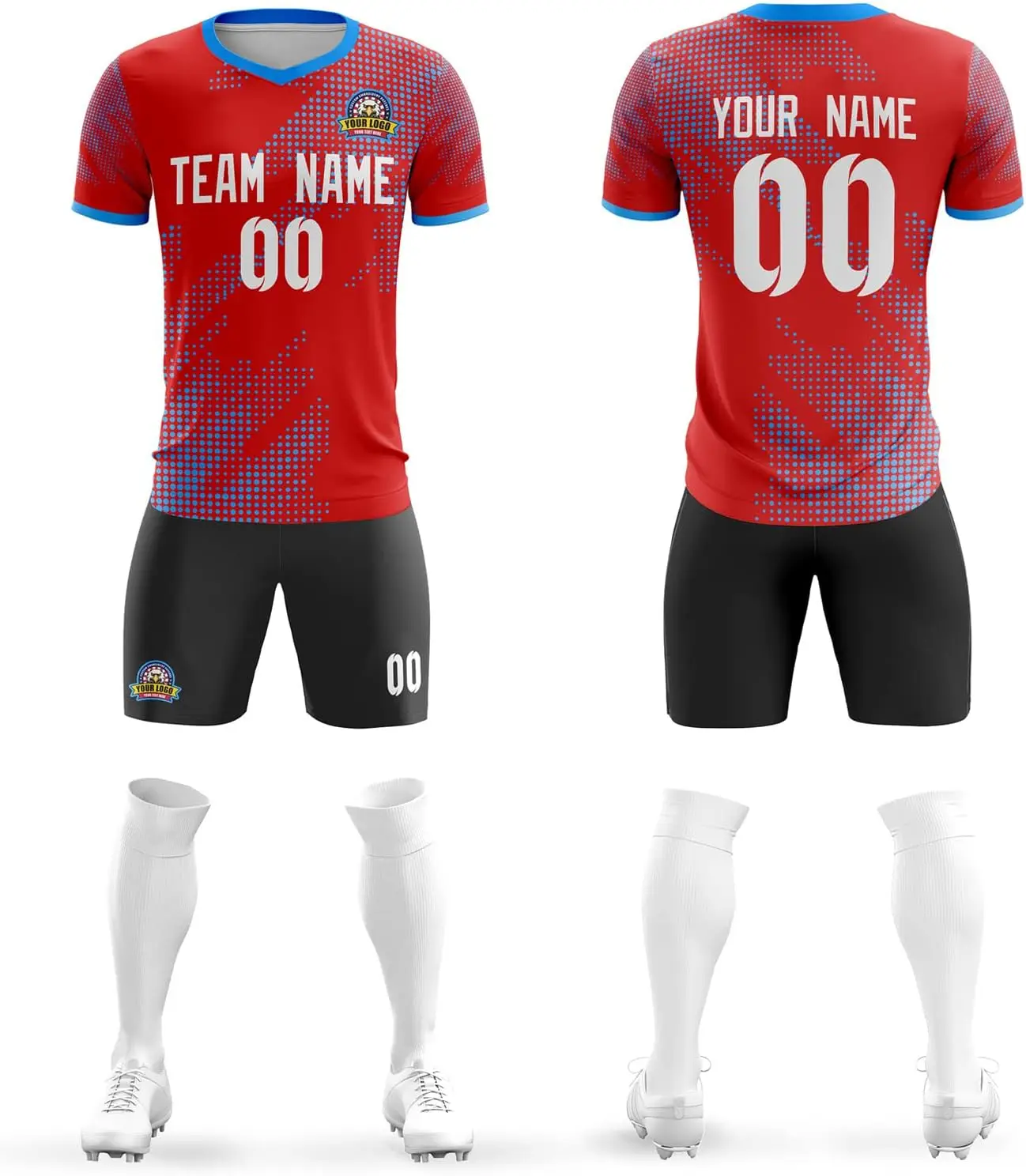 Custom Club Soccer Uniforms Soccer Wear Kit Full Sublimation Set ...