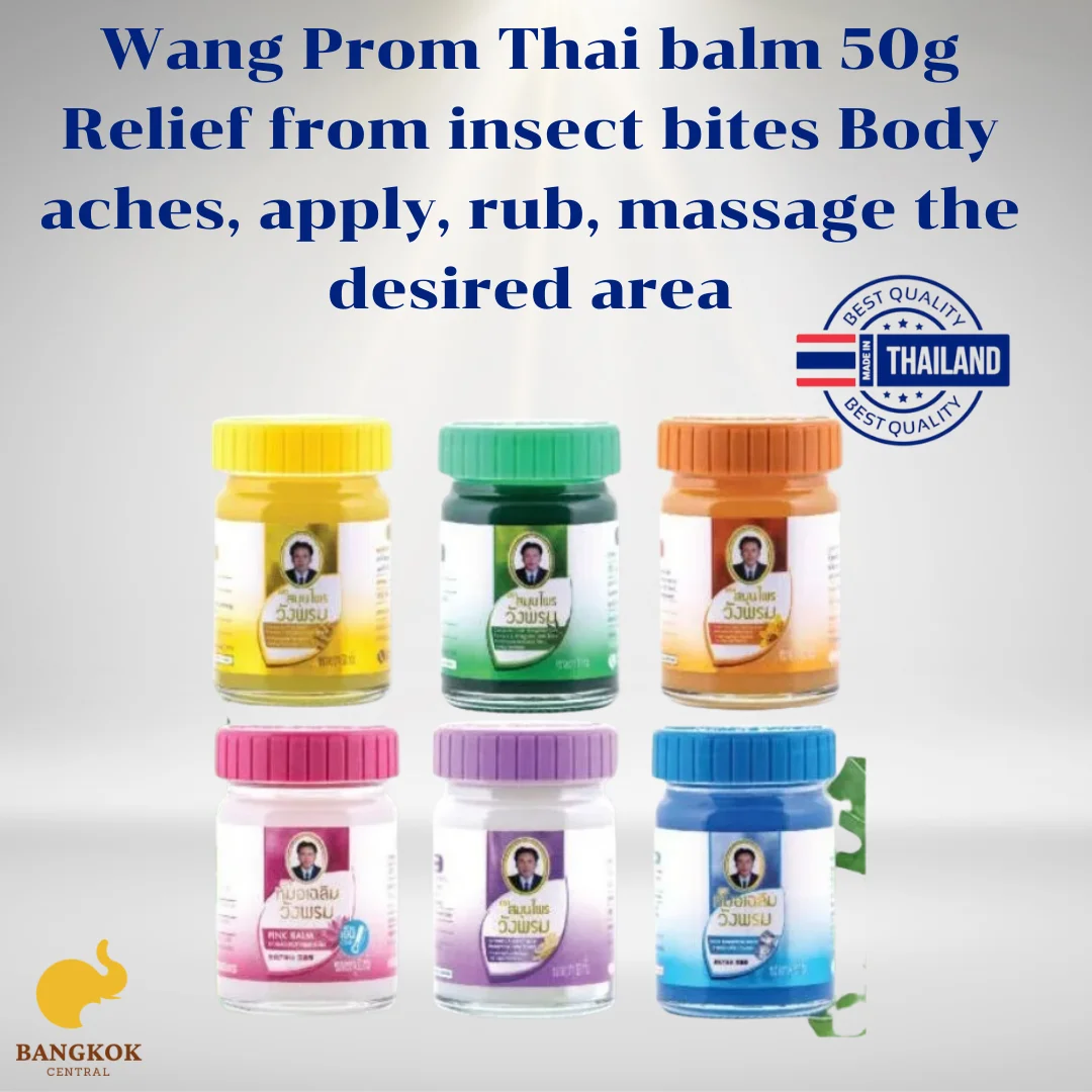 Wang Prom Thai Balm - Natural Relief for Muscle Pain