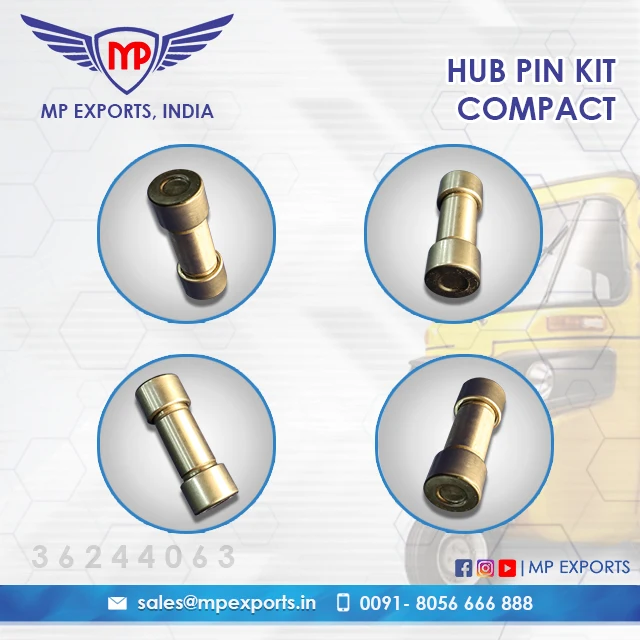 Fr Hub Pin Kit Spare Parts For Bajaj Three Wheeler Compact Taxi At ...