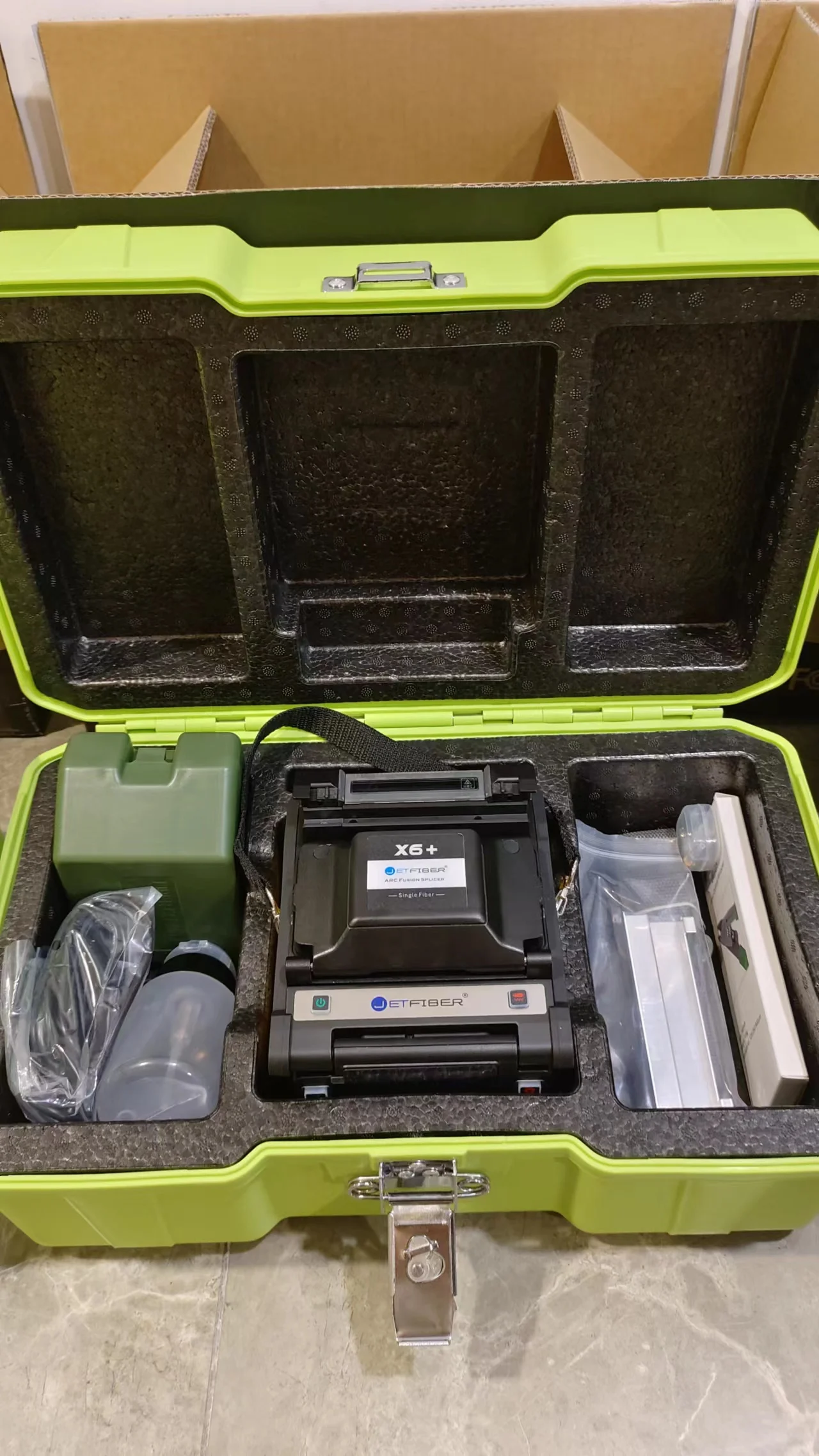 Best Splicing Machine Jetfiber X6+ Fiber Optic Fusion Splicer Fiber ...