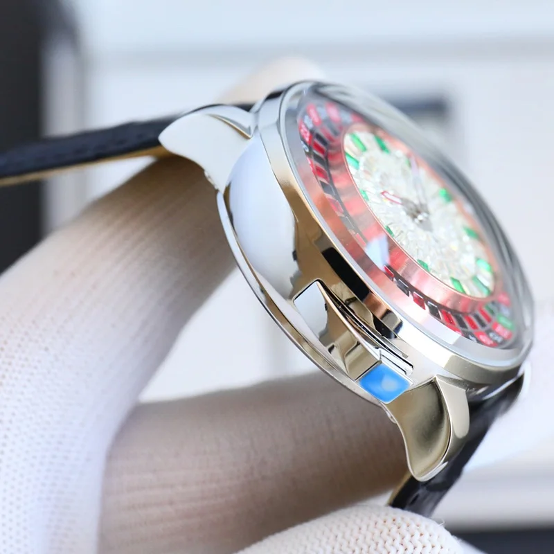 Luxury Japan Movement Watches - Gambling Disk Rotate Mens