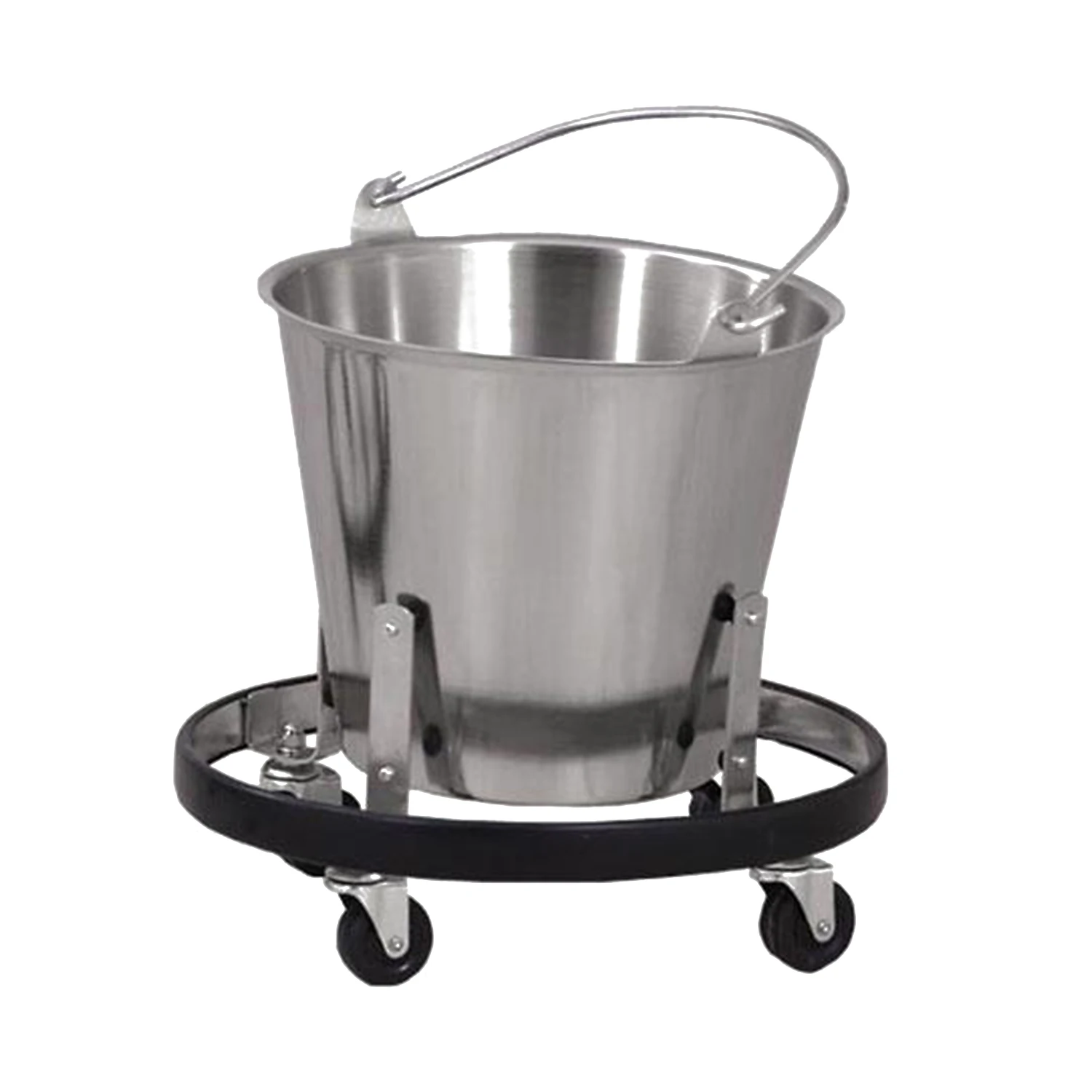 ALK06-H06 Stainless Steel Medical Trolley Kick Bucket Hospital Cart for ...