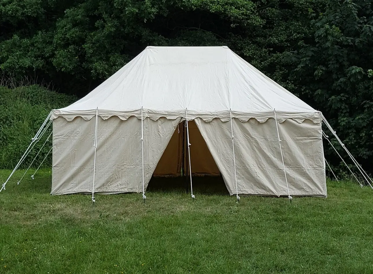 8x5 square Meter Tent: Medieval Cotton Canvas Camping Tent - Safari ...