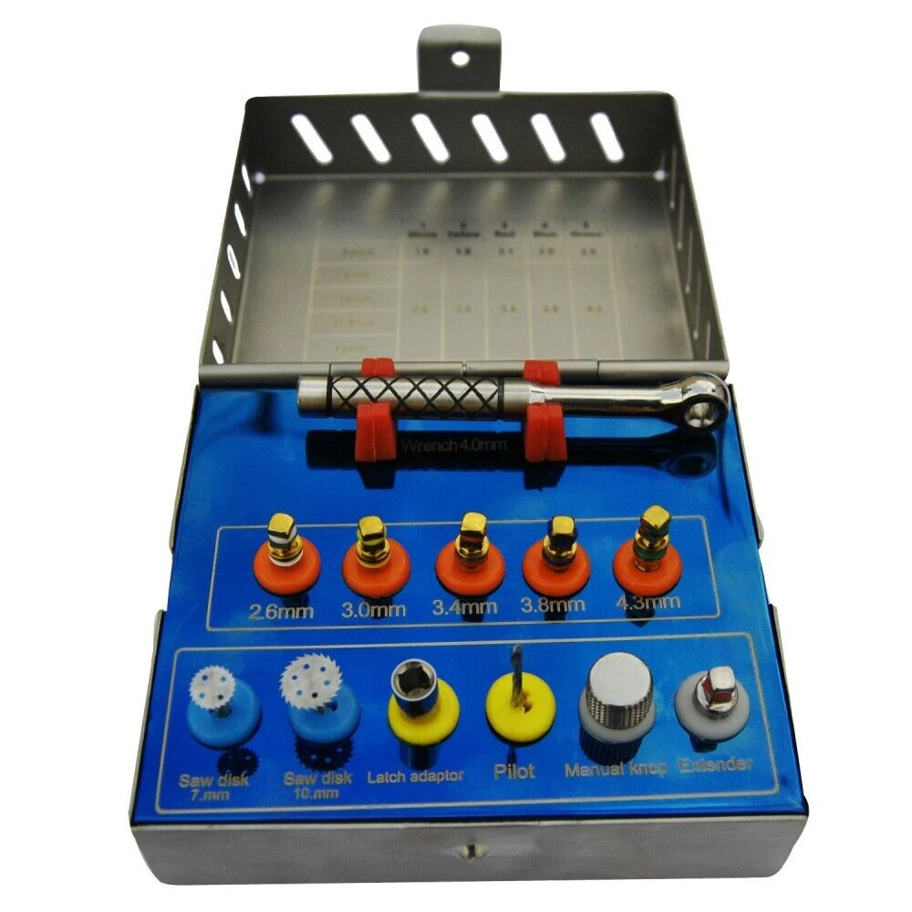 Universal Bone Expander Drill Kit Compression Conical Drills Dental ...