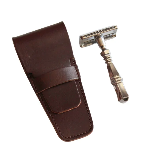 Genuine Leather Case for Safety Razors\Professional Customized Leather ...