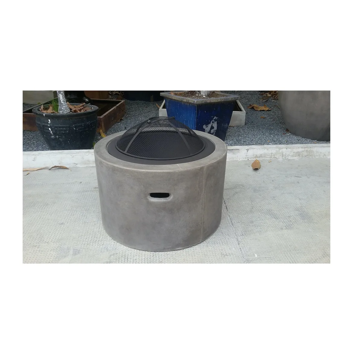 High Quality Fire Pit With Grc Round Base- Fs442 Customized Design ...